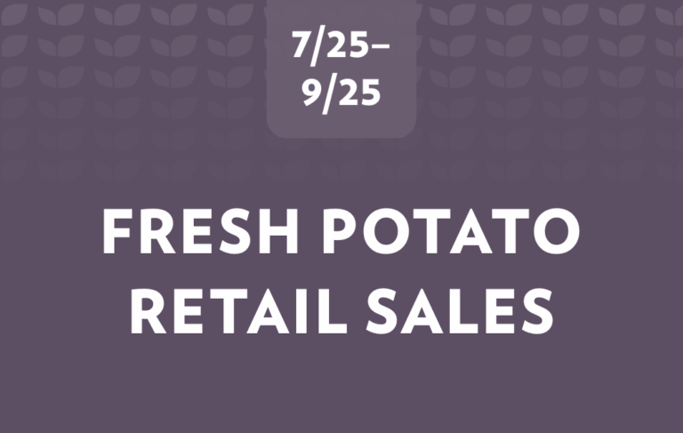 Retail Sales Info - Potatoes USA